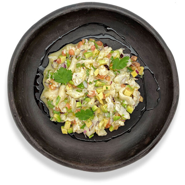 Ceviche colombien pour 1 personne